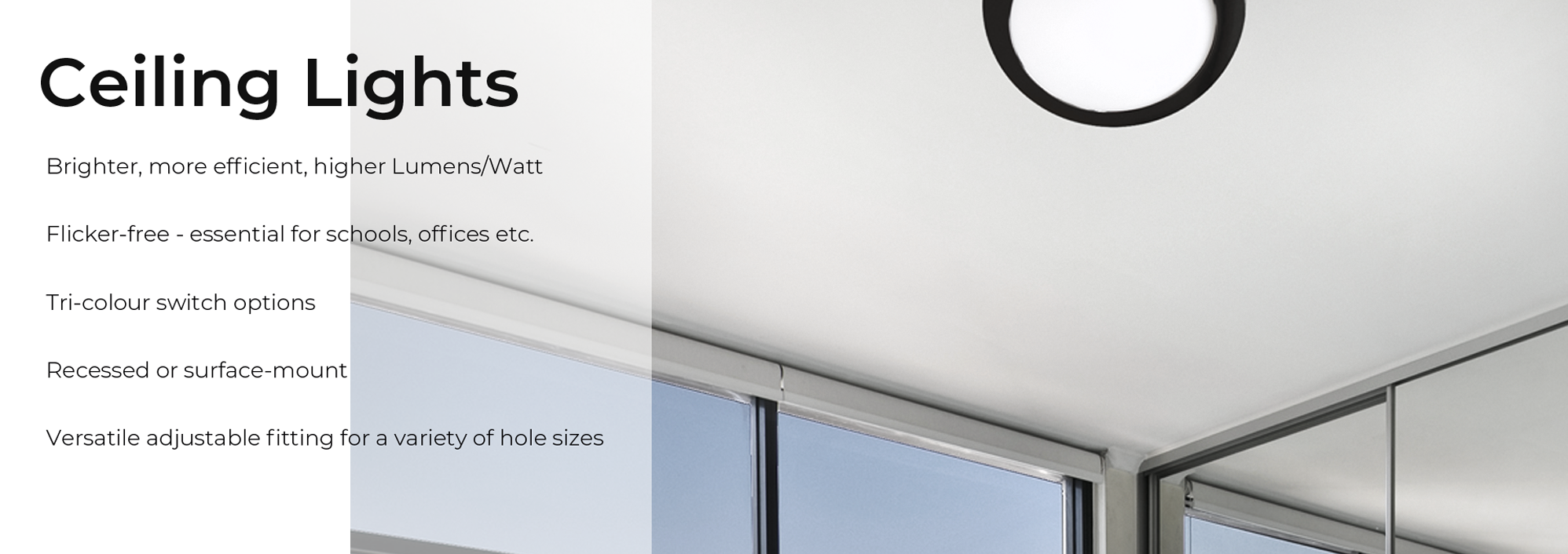 High Quality, versatile LED Ceiling Lights in Perth Australia