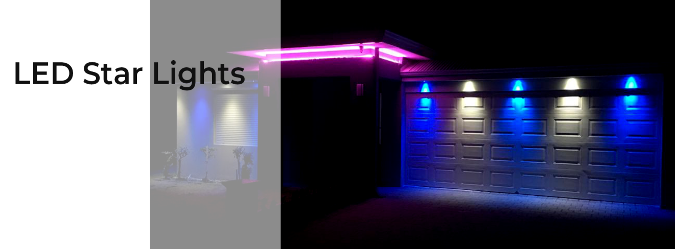 Beautiful LED Star Lights in Perth | Greenhse Technologies